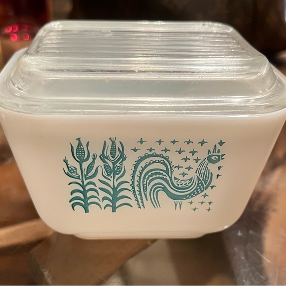 Pyrex | Dining | Vintage Pyrex Amish Butterprint Refrigerator Dish With ...